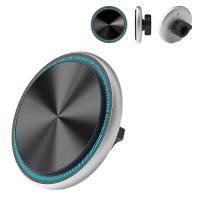 China Wireless Charging Station For Cars With Magnetic Suction And Running Character Light Strong Magnetism And Logo Carving Capability for sale