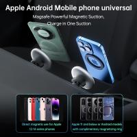 China Wireless Charging Station For Cars With Magnetic Suction And Running Character Light Strong Magnetism And Logo Carving Capability for sale