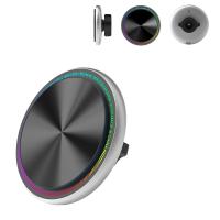 China Convenient One-Handed Operation Car Phone Holder With Magsafe Magnetic Suction And Running Light for sale