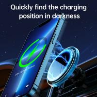 China Custom Logo Magnetic Wireless Charging Station Fast Charging and One Hand Operation with Product Size 71 * 13.6 mm for sale