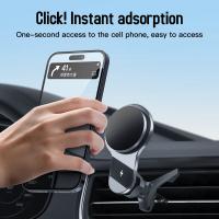 China Qi2 Magsafe Car Mount Charger High Precision 15W Full Speed Charging for sale