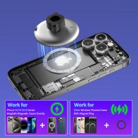 China Customizable Running Light Car Phone Holder With Strong Magnetic Suction And One-Handed Operation for sale