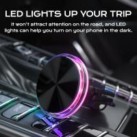 China Stable And Stylish Magnetic Car Wireless Charging Station With Original Design And Strong Magnetic Attraction for sale