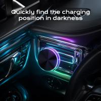China 15w Wireless Charger Magnetic Car Mount With Strong Magnetic Attraction And One Hand Operation For Automotive for sale
