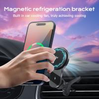 China QI2 Certified Wireless Charging Station With Magnetic Suction And Ultra-Thin Design For Automotive And One-Handed Operation for sale