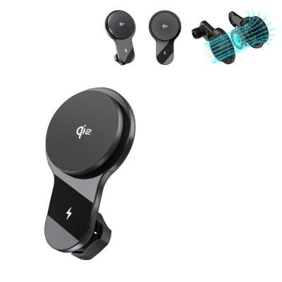China Support ODM/OEM Car Phone Holder With Ultra-Thin Fan Cooling And LED Lighting Effects And Strong Magnetic Stability for sale