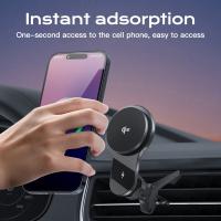 China Car Phone Holder with Ultra-Thin Fan Cooling and Strong Magnetic Suction for Iphone 15 Pro Max Charger for sale