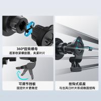 China Ultra Small Diameter Magnetic Wireless Car Charger With Aluminium Alloy Texture And One Hand Operation For Automotive for sale