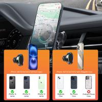China Aluminium Alloy Texture Car Phone Holder For Iphone 15 Pro Max Charger With RGB Light Effect And Adjustable Minimum for sale