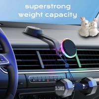 China 15W Fast Charging Car Wireless Charger With Cooling Fan And Starry Sky Light Step Design And Large Phone Compatibility for sale