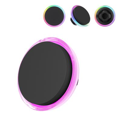 China Customizable Lighting Modes and Cooling Fan Frosted Lens Magnetic Car Wireless Charger for Tech Car Interior for sale