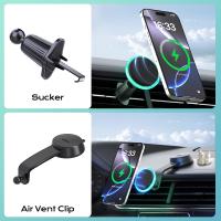 China Crystal Texture Car Wireless Charger With Cooling Fan And Starry Sky Light For Iphone Charger Stand for sale
