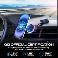 China Customizable Car Phone Holder With Crystal Texture And Frosted Lens For Unique Visual Impact And Cooling Effect for sale