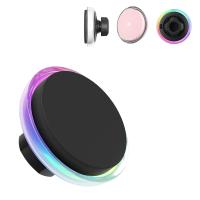 China 15W/10W/7.5W/5W Output Power Magsafe Car Mount With Crystal Texture And Magnetic Enhancement For Secure Wireless Charging for sale