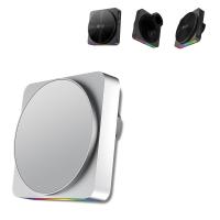 China 15W Fast Wireless Charging Magsafe Car Mount with 9-Color Ambient Light for sale