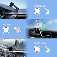 China QI2 15w Wireless Charger With Black Technology Sound Pickup And Ambient Light For Car Phone Holder for sale
