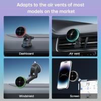 China Fast Charging Magnetic Car Wireless Charging Bracket And Silent Cooling Fan In Q2 Wireless Charger for sale
