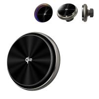China Starry Sky Lighting Effect And Fast Heat Dissipation In 15w Wireless Charger With Cooling Fan for sale