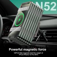 China Q2 Wireless Charger For Car Sound Pickup Function 9-Color RGB Light Effect Projection Ambient Lamp Fast Charging for sale