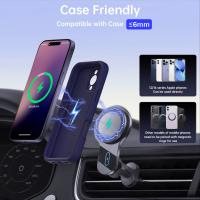 China Qi2 Fan Magnetic Car Mount With Customizable Logo And Multiple Color Options For Personalized Branding And Improved Aesthetic for sale