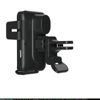 China Auto Clamping Wireless Car Phone Holder with Coil Alignment and Smart Tracking for Universal Compatibility for sale