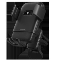 China 15W Fast Charge Wireless Car Charger with Type-C Connection and 12-24V Voltage for iPhone 12 13 for sale