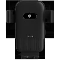 China 15W Fast Charge Wireless Car Charger with Type-C Connection and 12-24V Voltage for iPhone 12 13 for sale