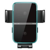 China Semi-automatic Intelligent Induction Wireless Car Charger with 1 Year Warranty and ABS+PC Material for iPhone for sale