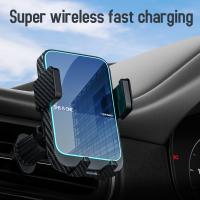 China Aluminum Alloy iPhone Wireless Charger with 12-24V Voltage and FOD Automatic Recognition for Hands-Free Car Use for sale