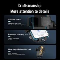 China Aluminum Alloy iPhone Wireless Charger with 12-24V Voltage and FOD Automatic Recognition for Hands-Free Car Use for sale