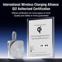 China QI2 3 in 1 Portable Wireless Charging Station with 5V/3A 9V/3A Input and ABS Material for sale