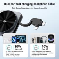 China QI2 3 in 1 Portable Wireless Charging Station with 5V/3A 9V/3A Input and ABS Material for sale
