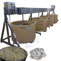 China Auto Shrimp Soaking Machine Blender Multi Function 1.1KW Seafood Processing Equipment for sale