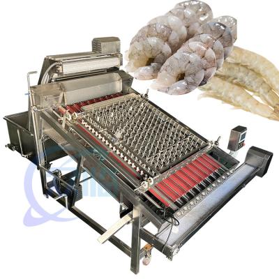 China 1200KG Shrimp Peeler And Deveiner Machine Industrial Prawn Deshelling Machine for sale