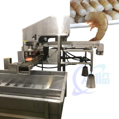 China Multifunctional CE Prawn Processing Unit Shrimp Deheading Machine 1000KG Capacity for sale