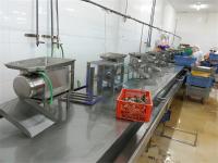 China 0.12KW Shrimp Cutting Equipment Industrial Shrimp Back Open Peeler for sale