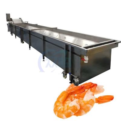 China 2.2KW Shrimp Processing Machine 380V Fish Processing Plant Equipment for sale