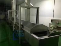 China Continuous Shrimp Steamer Machine 380v Seafood Processing Equipment for sale