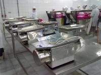 China Electric Shrimp Cutting Machine 0.12KW Stainless Steel Automatic Shrimp Deveiner for sale