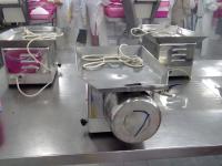China Electric Shrimp Cutting Machine 0.12KW Stainless Steel Automatic Shrimp Deveiner for sale