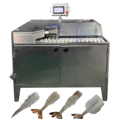 China Intelligent Butterfly Automatic Shrimp Deveiner Commercial Shrimp Peeling Machine for sale