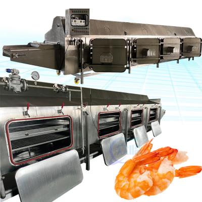China Conveyor Belt Sushi Shrimp Cooking Machine Energy Saving Automatic Shrimp Cooker for sale