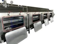 China 700-1000KG/H Shrimp Processing Machine 18.7KW Shrimp Cutting Machine for sale