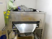China Stainless Steel 304 Shrimp Cleaning Machine 380v 50Hz Shrimp Waste Separator for sale