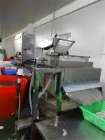 China Stainless Steel 304 Shrimp Cleaning Machine 380v 50Hz Shrimp Waste Separator for sale