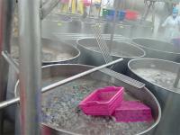 China Stainless Steel Batch Shrimp Processing Soaking Machine Large Scale for sale