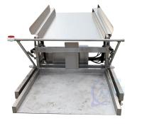 China Seafood Shrimp Processing Elevator Stainless Lifting Platform for sale