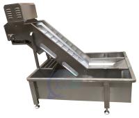 China Shrimp Conveyor Belt Machine 1000-1500KG/H Seafood Processing Line for sale