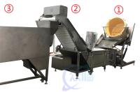 China 1000KG/H-1500KG/H Shrimp Separator Machine 380V 3P 50HZ Seafood Processing Line for sale