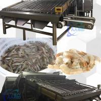 China 1800kgs-2200kgs Shrimp Grading Machine 12 Rollers Shrimp Sorter for sale
